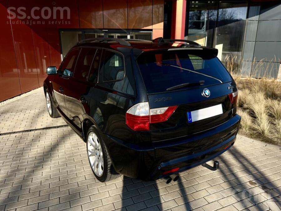 Black BMW X3 2007 in Riga, with an engine capacity of 3.00 L and mileage of 252 thousand km for 4500 €, photo 7 on AUTOMOTO.COM.LV