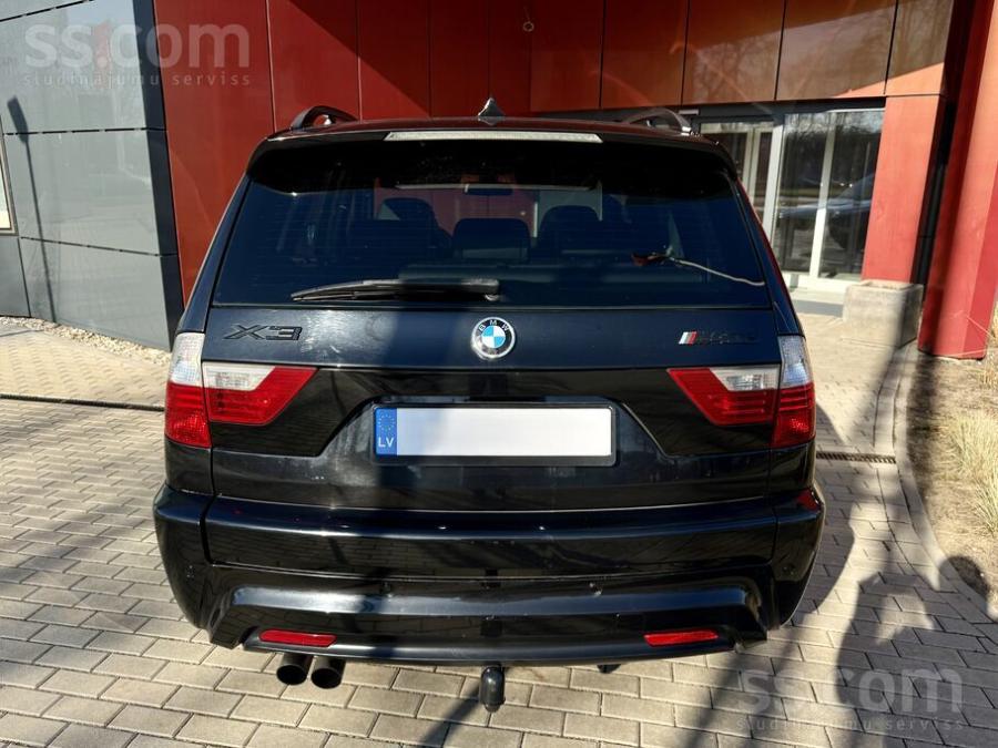 Black BMW X3 2007 in Riga, with an engine capacity of 3.00 L and mileage of 252 thousand km for 4500 €, photo 8 on AUTOMOTO.COM.LV