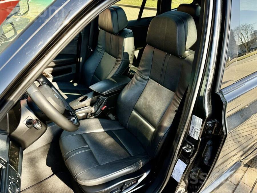Black BMW X3 2007 in Riga, with an engine capacity of 3.00 L and mileage of 252 thousand km for 4500 €, photo 19 on AUTOMOTO.COM.LV