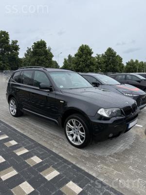 Black BMW X3 2007 in Riga, with an engine capacity of 3.00 L and mileage of 252 thousand km for 4500 €, photo 33 on AUTOMOTO.COM.LV