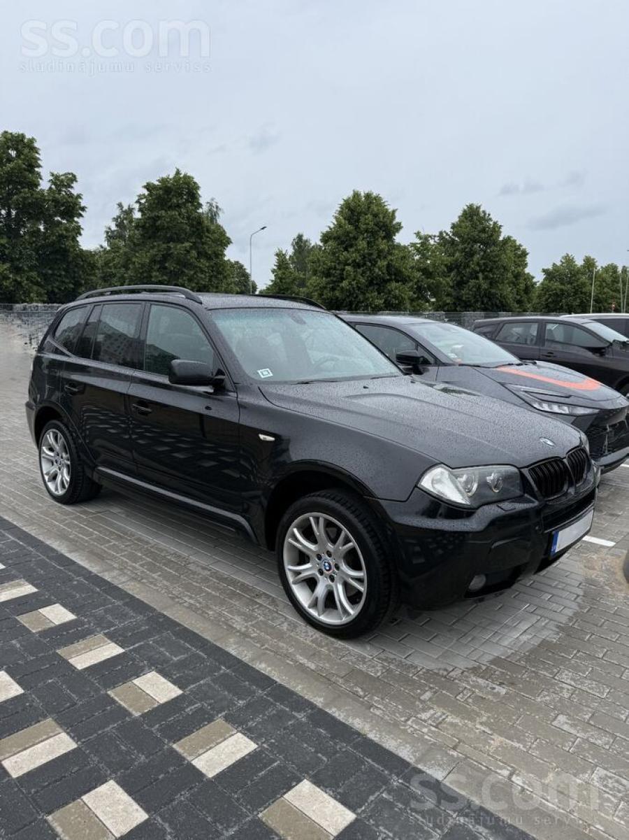 Black BMW X3 2007 in Riga, with an engine capacity of 3.00 L and mileage of 252 thousand km for 4500 €, photo 33 on AUTOMOTO.COM.LV