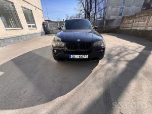 Black BMW X3 2007 in Riga, with an engine capacity of 2.00 L and mileage of 289 thousand km for 6400 €, photo  on AUTOMOTO.COM.LV