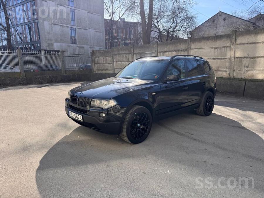Черный БМВ Х3 2007 в Рига, объемом двигателя 2.00 л и пробегом 289 тыс. км за 6400 €, фото 4 на AUTOMOTO.COM.LV
