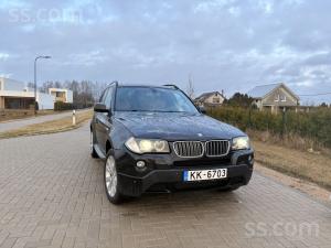 Melns BMW X3 2007 Rīga, ar dzinēja tilpumu 3.00 L un nobraukumu 335 tūkst. km par 4400 €, foto 3 vietnē AUTOMOTO.COM.LV