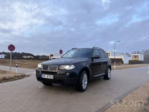 Melns BMW X3 2007 Rīga, ar dzinēja tilpumu 3.00 L un nobraukumu 335 tūkst. km par 4400 €, foto 4 vietnē AUTOMOTO.COM.LV