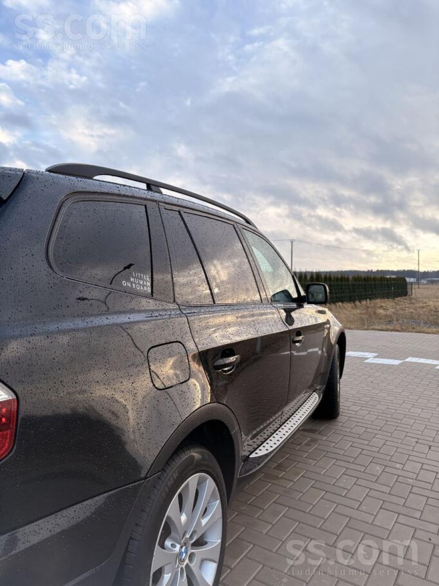 Melns BMW X3 2007 Rīga, ar dzinēja tilpumu 3.00 L un nobraukumu 335 tūkst. km par 4400 €, foto 6 vietnē AUTOMOTO.COM.LV