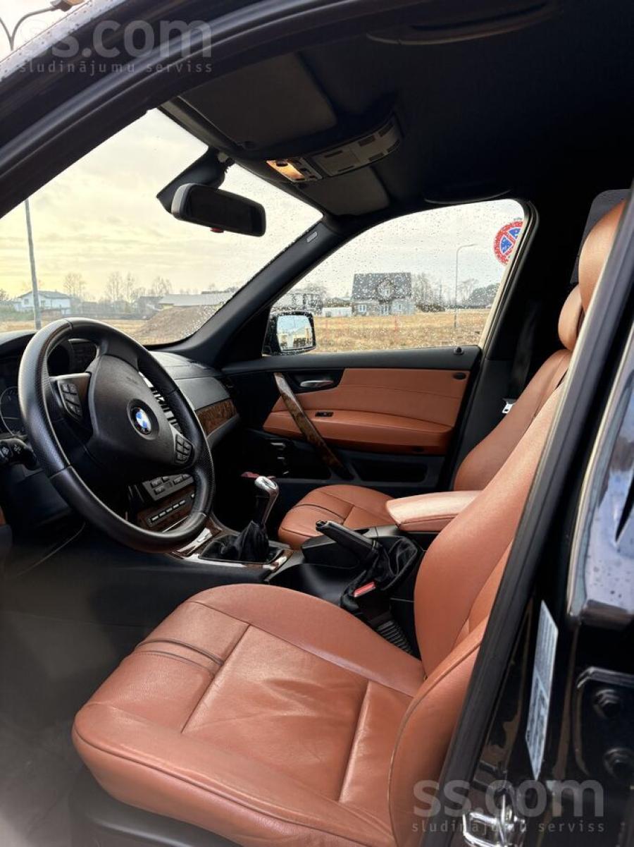 Melns BMW X3 2007 Rīga, ar dzinēja tilpumu 3.00 L un nobraukumu 335 tūkst. km par 4400 €, foto 8 vietnē AUTOMOTO.COM.LV