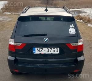 Black BMW X3 2007 in Ogre, with an engine capacity of 2.00 L and mileage of 288 thousand km for 5000 €, photo 4 on AUTOMOTO.COM.LV
