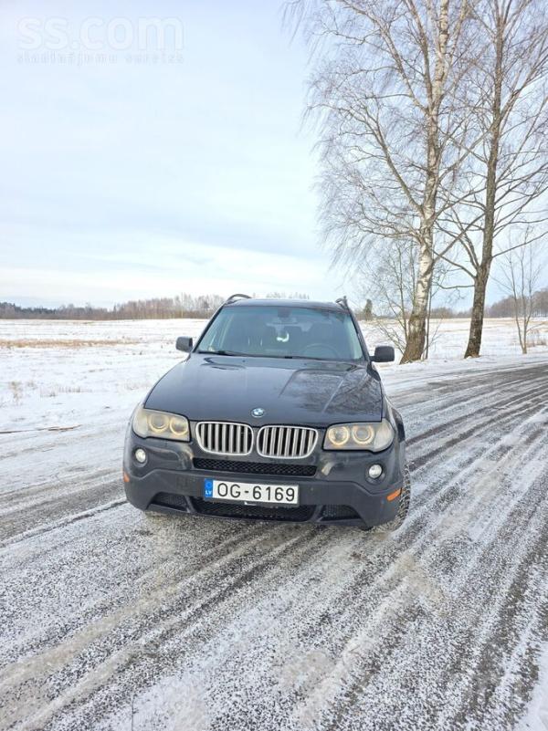 Melns BMW X3 2007 Limbaži, ar dzinēja tilpumu 3.00 L un nobraukumu 224 tūkst. km par 5999 €, foto 1 vietnē AUTOMOTO.COM.LV