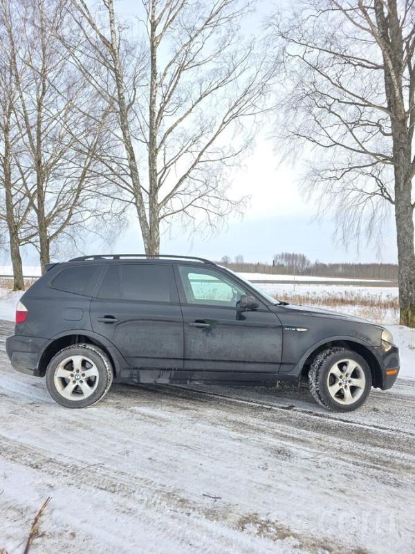 Melns BMW X3 2007 Limbaži, ar dzinēja tilpumu 3.00 L un nobraukumu 224 tūkst. km par 5999 €, foto 4 vietnē AUTOMOTO.COM.LV