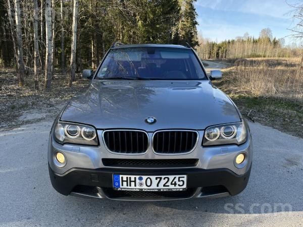 Melns BMW X3 2007 Valmiera, ar dzinēja tilpumu 2.00 L un nobraukumu 387 tūkst. km par 3950 €, foto 2 vietnē AUTOMOTO.COM.LV