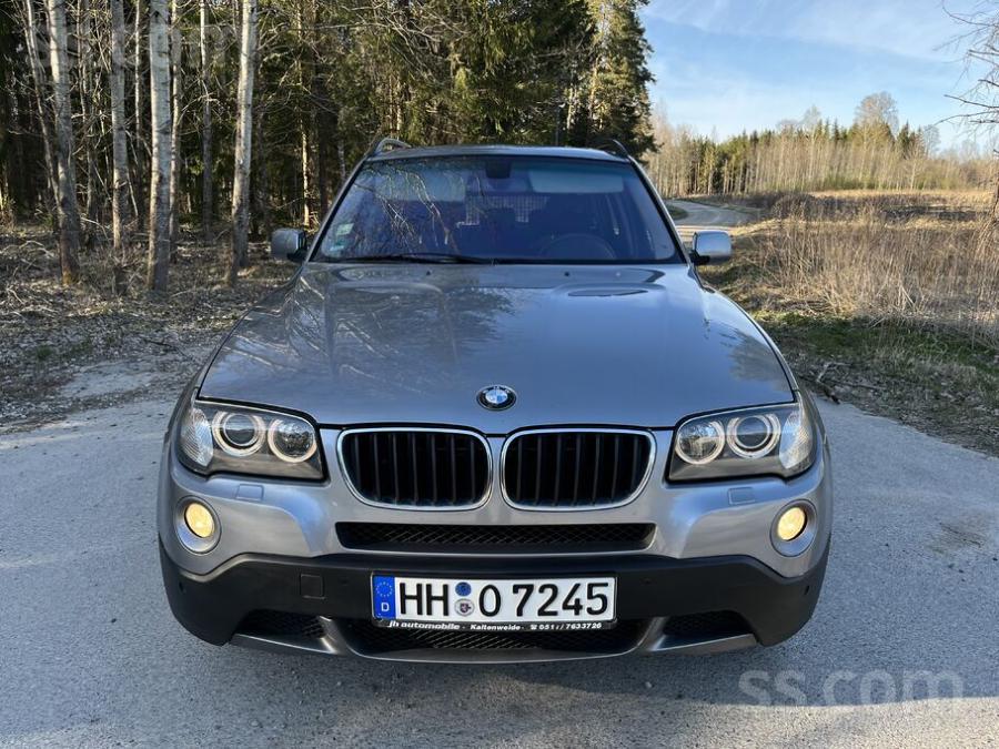 Melns BMW X3 2007 Valmiera, ar dzinēja tilpumu 2.00 L un nobraukumu 387 tūkst. km par 3950 €, foto 3 vietnē AUTOMOTO.COM.LV
