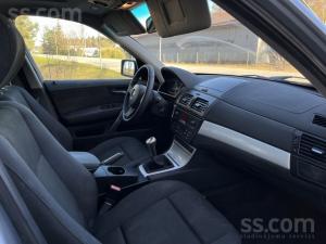 Melns BMW X3 2007 Valmiera, ar dzinēja tilpumu 2.00 L un nobraukumu 387 tūkst. km par 3950 €, foto 10 vietnē AUTOMOTO.COM.LV