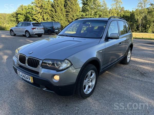 Черный БМВ Х3 2007 в Валмиера, объемом двигателя 2.00 л и пробегом 387 тыс. км за 4390 €, фото 1 на AUTOMOTO.COM.LV