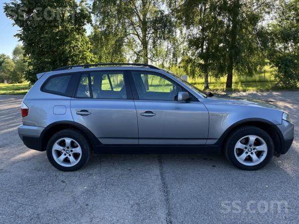 Черный БМВ Х3 2007 в Валмиера, объемом двигателя 2.00 л и пробегом 387 тыс. км за 4390 €, фото 6 на AUTOMOTO.COM.LV