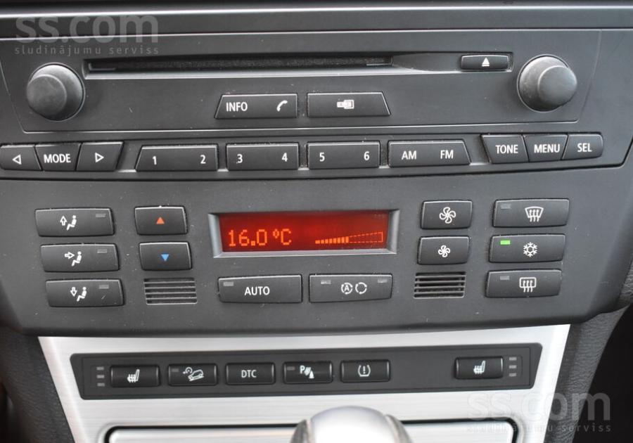 Melns BMW X3 2007 Talsi, ar dzinēja tilpumu 3.00 L un nobraukumu 307 tūkst. km par 6400 €, foto 14 vietnē AUTOMOTO.COM.LV