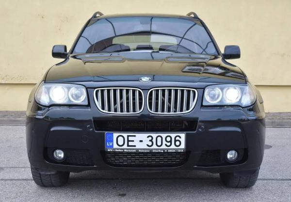 Black BMW X3 2007 in Talsi, with an engine capacity of 3.00 L and mileage of 307 thousand km for 6400 €, photo 3 on AUTOMOTO.COM.LV
