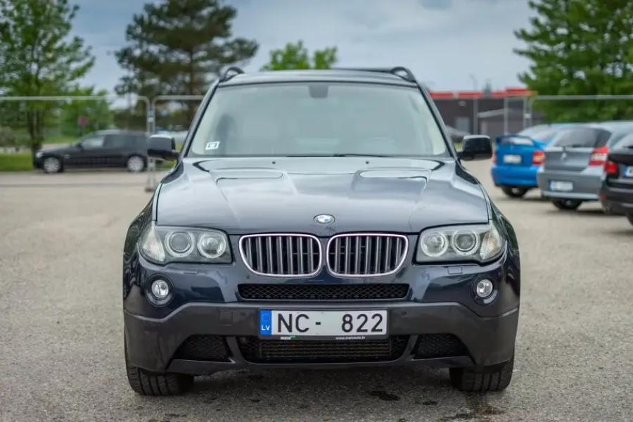 Melns BMW X3 2007 Liepāja, ar dzinēja tilpumu 3.00 L un nobraukumu 271 tūkst. km par 7750 €, foto 7 vietnē AUTOMOTO.COM.LV