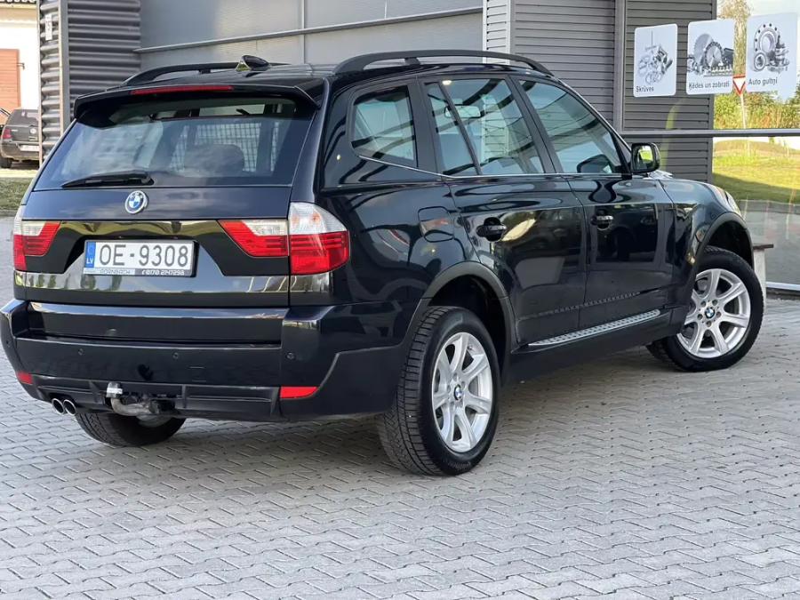 Melns BMW X3 2007 Jēkabpils, ar dzinēja tilpumu 3.00 L un nobraukumu 260 tūkst. km par 6300 €, foto 3 vietnē AUTOMOTO.COM.LV