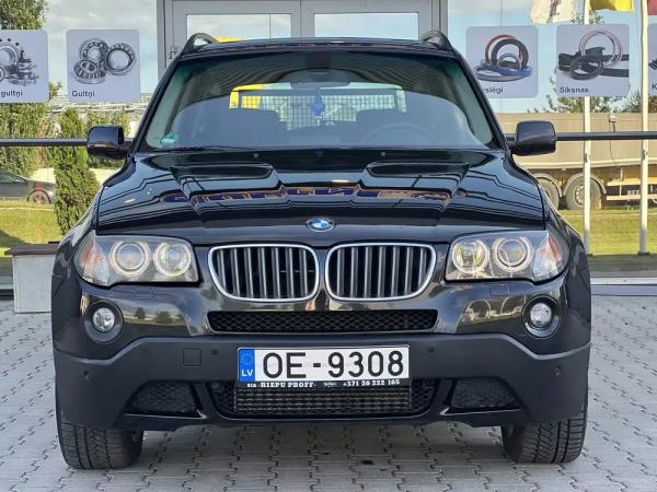 Black BMW X3 2007 in Jekabpils, with an engine capacity of 3.00 L and mileage of 260 thousand km for 6300 €, photo 4 on AUTOMOTO.COM.LV