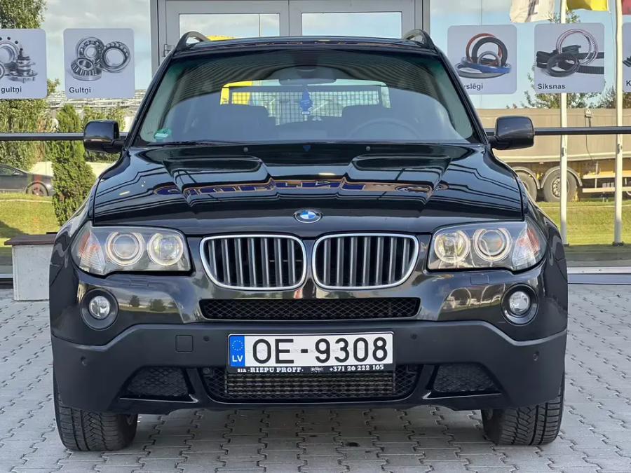 Melns BMW X3 2007 Jēkabpils, ar dzinēja tilpumu 3.00 L un nobraukumu 260 tūkst. km par 6300 €, foto 5 vietnē AUTOMOTO.COM.LV