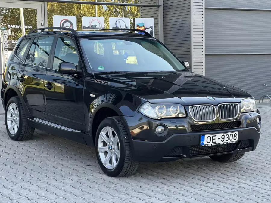 Melns BMW X3 2007 Jēkabpils, ar dzinēja tilpumu 3.00 L un nobraukumu 260 tūkst. km par 6300 €, foto 6 vietnē AUTOMOTO.COM.LV