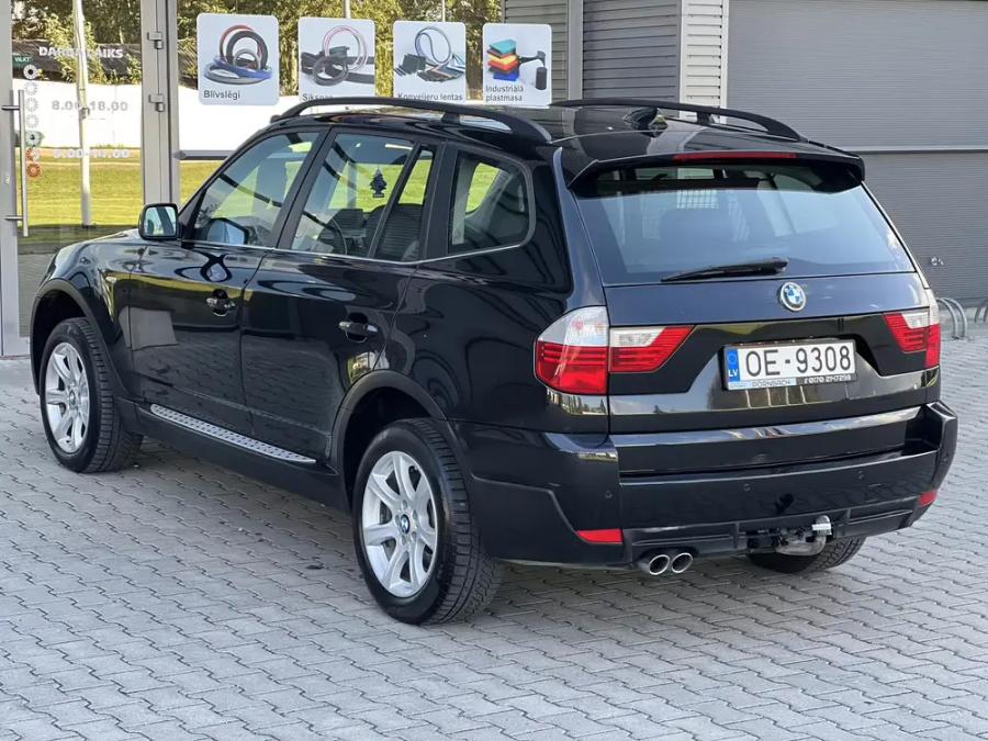 Melns BMW X3 2007 Jēkabpils, ar dzinēja tilpumu 3.00 L un nobraukumu 260 tūkst. km par 6300 €, foto 9 vietnē AUTOMOTO.COM.LV