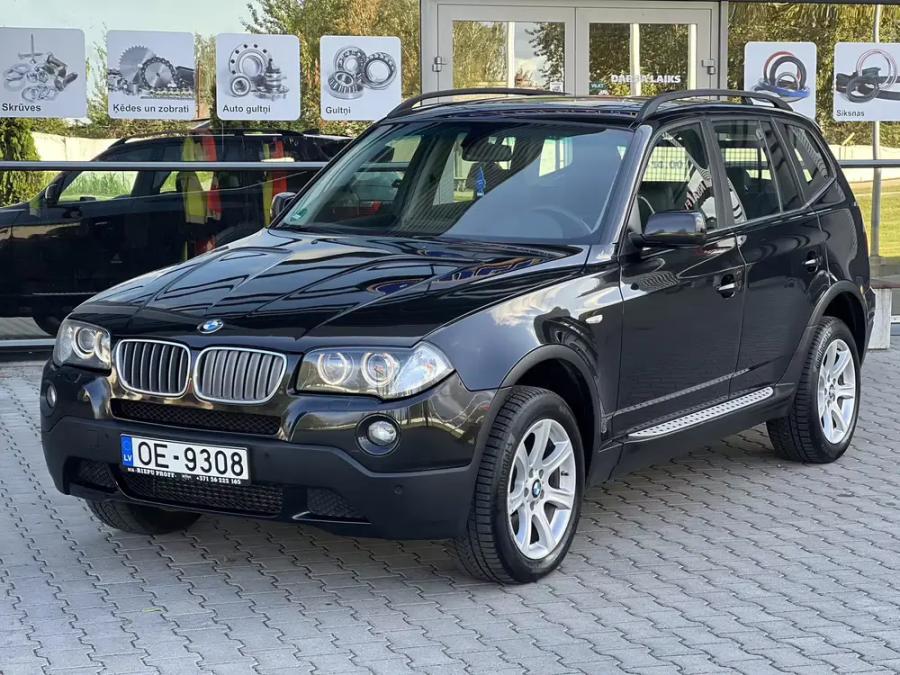 Melns BMW X3 2007 Jēkabpils, ar dzinēja tilpumu 3.00 L un nobraukumu 260 tūkst. km par 6300 €, foto 17 vietnē AUTOMOTO.COM.LV