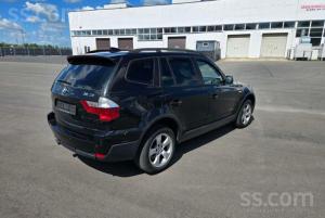 Black BMW X3 2007 in Limbazi, with an engine capacity of 2.00 L and mileage of 303 thousand km for 6750 €, photo 4 on AUTOMOTO.COM.LV