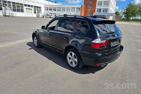 Black BMW X3 2007 in Limbazi, with an engine capacity of 2.00 L and mileage of 303 thousand km for 6750 €, photo 4 on AUTOMOTO.COM.LV