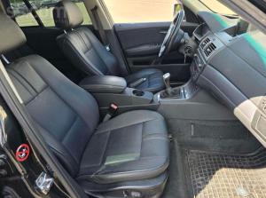 Black BMW X3 2007 in Limbazi, with an engine capacity of 2.00 L and mileage of 303 thousand km for 6750 €, photo 6 on AUTOMOTO.COM.LV
