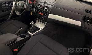 Melns BMW X3 2007 Valmiera, ar dzinēja tilpumu 2.00 L un nobraukumu 191 tūkst. km par 6800 €, foto 6 vietnē AUTOMOTO.COM.LV