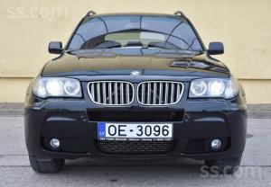 Black BMW X3 2007 in Talsi, with an engine capacity of 3.00 L and mileage of 307 thousand km for 6400 €, photo 4 on AUTOMOTO.COM.LV