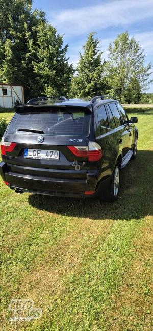 Black BMW X3 2007 in Mazeikiai, with an engine capacity of 3.00 L and mileage of 389 thousand km for 5300 €, photo 5 on AUTOMOTO.COM.LV