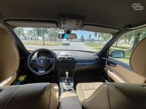Black BMW X3 2007 in Jonava, with an engine capacity of 3.00 L and mileage of 362 thousand km for 4500 €, photo 7 on AUTOMOTO.COM.LV