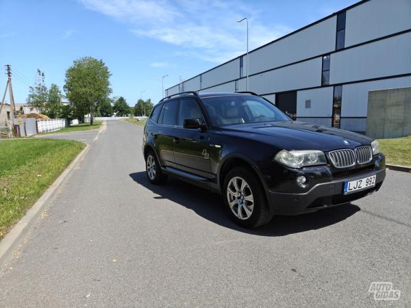Melns BMW X3 2007 Jonava, ar dzinēja tilpumu 3.00 L un nobraukumu 362 tūkst. km par 4500 €, foto 2 vietnē AUTOMOTO.COM.LV