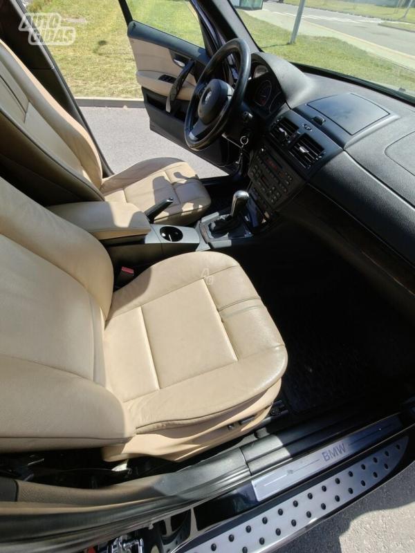 Melns BMW X3 2007 Jonava, ar dzinēja tilpumu 3.00 L un nobraukumu 362 tūkst. km par 4500 €, foto 10 vietnē AUTOMOTO.COM.LV