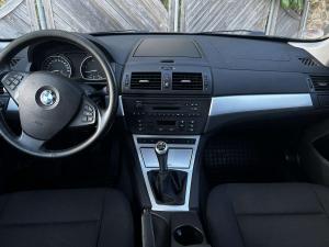 Black BMW X3 2007 in Kupiskis, with an engine capacity of 2.00 L and mileage of 205 thousand km for 3700 €, photo 11 on AUTOMOTO.COM.LV