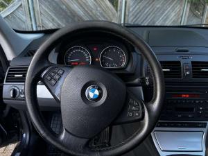 Black BMW X3 2007 in Kupiskis, with an engine capacity of 2.00 L and mileage of 205 thousand km for 3700 €, photo 12 on AUTOMOTO.COM.LV