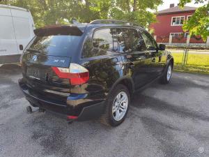 Black BMW X3 2007 in Kelme, with an engine capacity of 2.99 L and mileage of 258 thousand km for 5200 €, photo 4 on AUTOMOTO.COM.LV