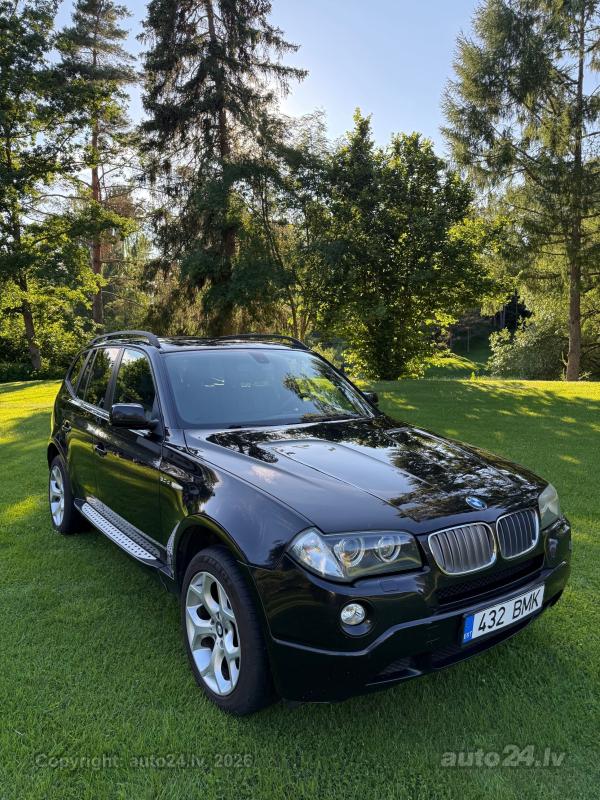 Black BMW X3 2007 in Tartu, with an engine capacity of 3.00 L and mileage of 309 thousand km for 4500 €, photo 1 on AUTOMOTO.COM.LV