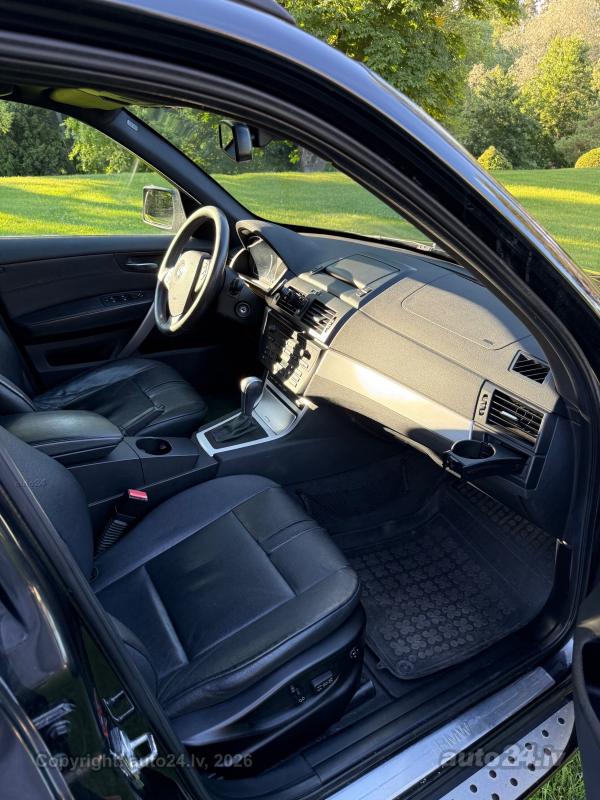 Black BMW X3 2007 in Tartu, with an engine capacity of 3.00 L and mileage of 309 thousand km for 4500 €, photo 6 on AUTOMOTO.COM.LV
