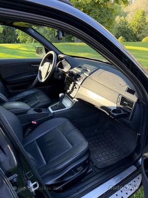 Black BMW X3 2007 in Tartu, with an engine capacity of 3.00 L and mileage of 309 thousand km for 4500 €, photo 7 on AUTOMOTO.COM.LV
