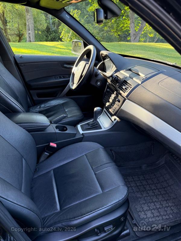 Black BMW X3 2007 in Tartu, with an engine capacity of 3.00 L and mileage of 309 thousand km for 4500 €, photo 7 on AUTOMOTO.COM.LV
