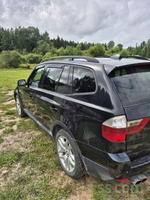 Black BMW X3 2007 in Gulbene, with an engine capacity of 3.00 L and mileage of 370 thousand km for 4900 €, photo 3 on AUTOMOTO.COM.LV