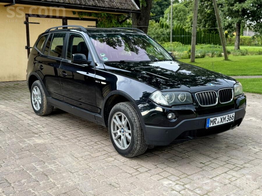 Черный БМВ Х3 2007 в Рига, объемом двигателя 2.00 л и пробегом 280 тыс. км за 5200 €, фото 3 на AUTOMOTO.COM.LV