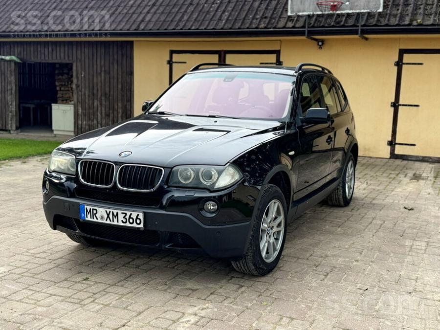 Черный БМВ Х3 2007 в Рига, объемом двигателя 2.00 л и пробегом 280 тыс. км за 5200 €, фото 9 на AUTOMOTO.COM.LV
