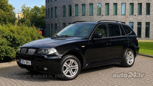 Melns BMW X3 2007 Tallina, ar dzinēja tilpumu 3.00 L un nobraukumu 298 tūkst. km par 4999 €, foto 3 vietnē AUTOMOTO.COM.LV