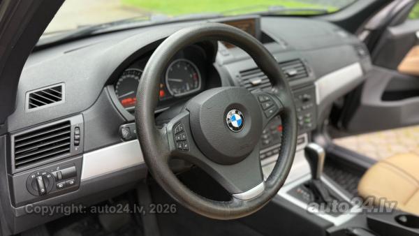 Melns BMW X3 2007 Tallina, ar dzinēja tilpumu 3.00 L un nobraukumu 298 tūkst. km par 4999 €, foto 7 vietnē AUTOMOTO.COM.LV