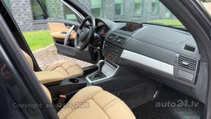 Black BMW X3 2007 in Tallinn, with an engine capacity of 3.00 L and mileage of 298 thousand km for 4999 €, photo 13 on AUTOMOTO.COM.LV